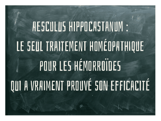Aesculus hippocastanum : Le seul traitement homéopathique pour les ...